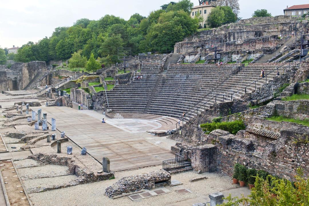Amphitheatre of the Three Gauls or the Gallo-Roman Amphitheater in Lyon