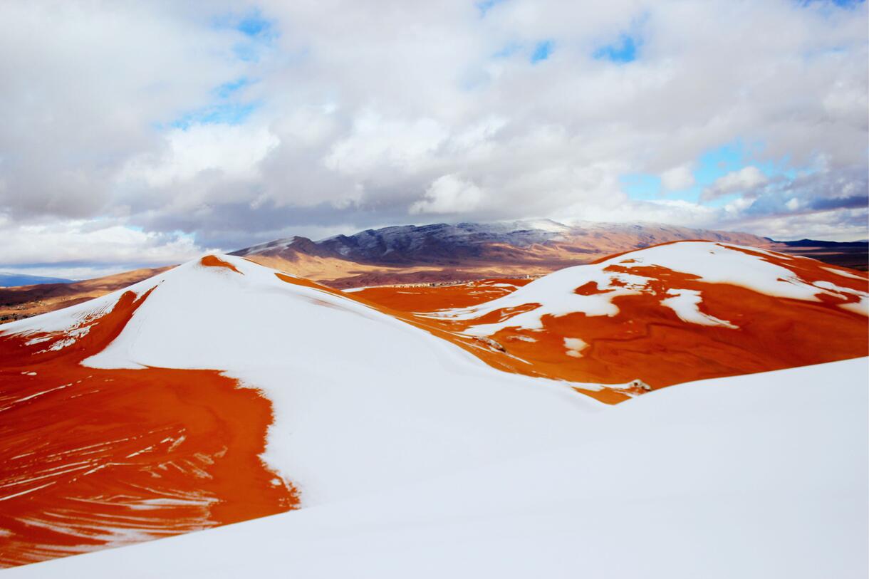 Snowfall in the Sahara Desert - News | Planet of Hotels