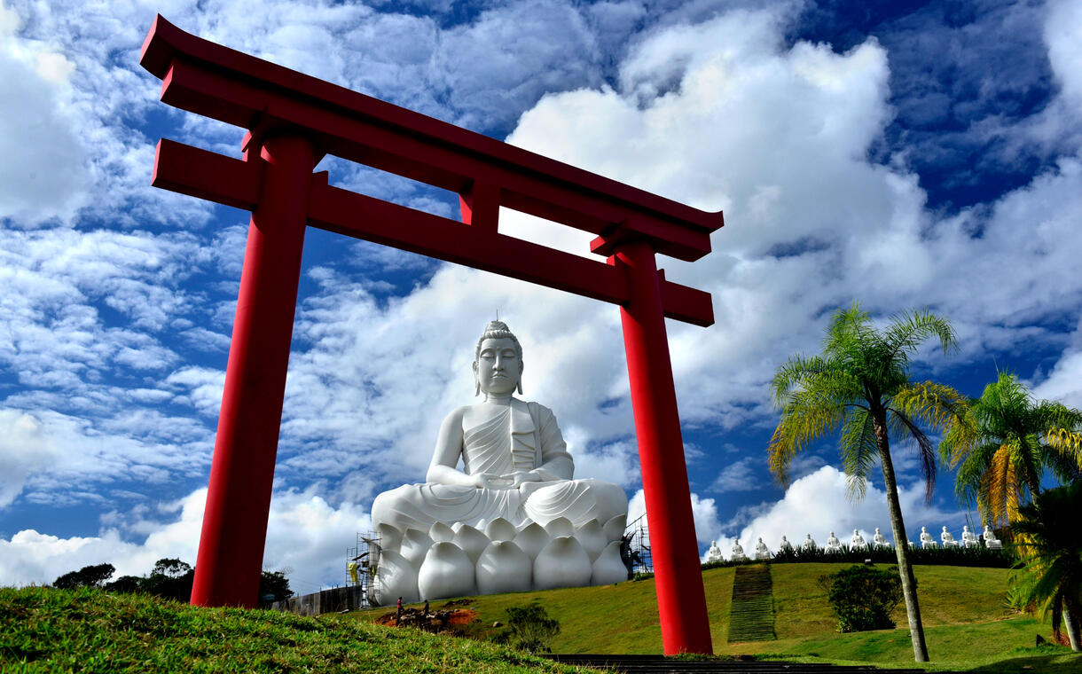 The world's second-tallest Buddha statue installed in Brazil - News ...