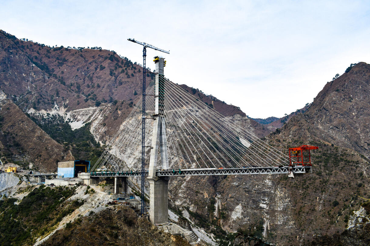 India will have its first cable-stayed railway bridge - News| Planet of ...