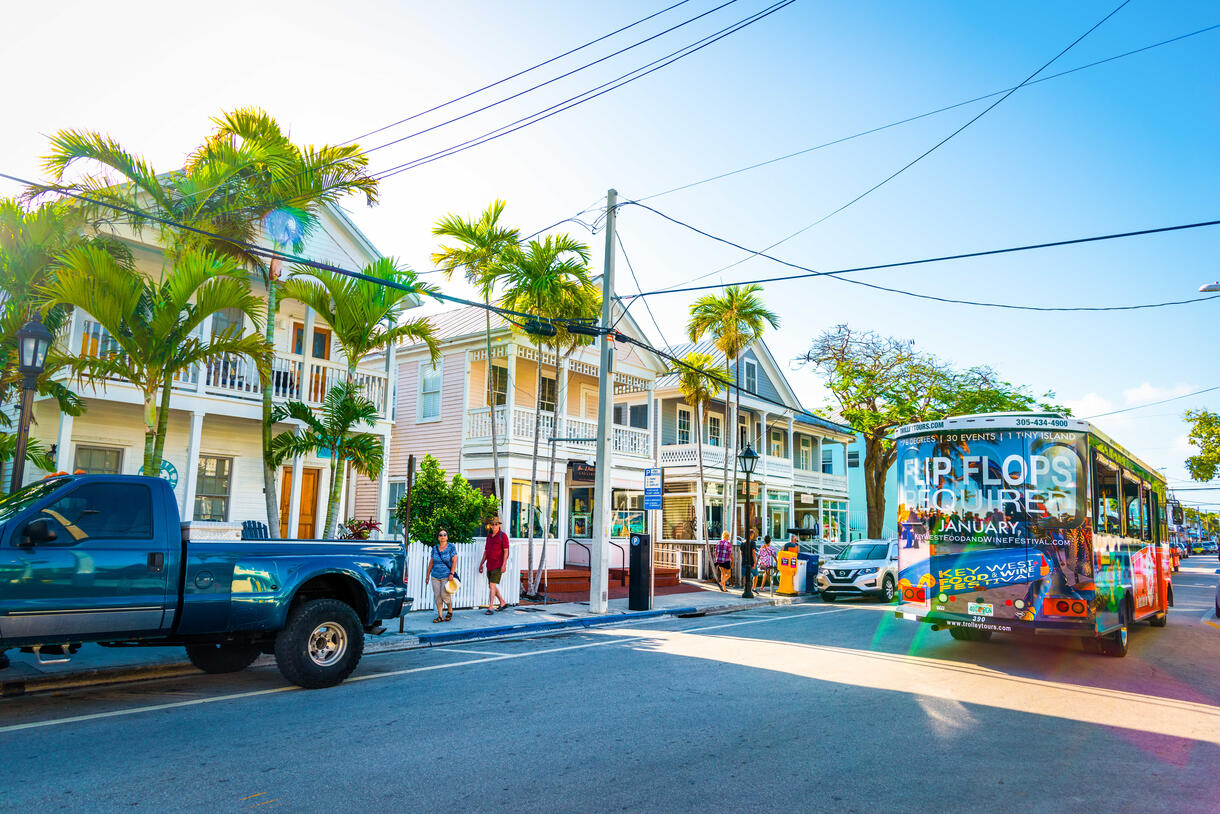 Общественный транспорт в Ки-Уэсте | Planet of Hotels