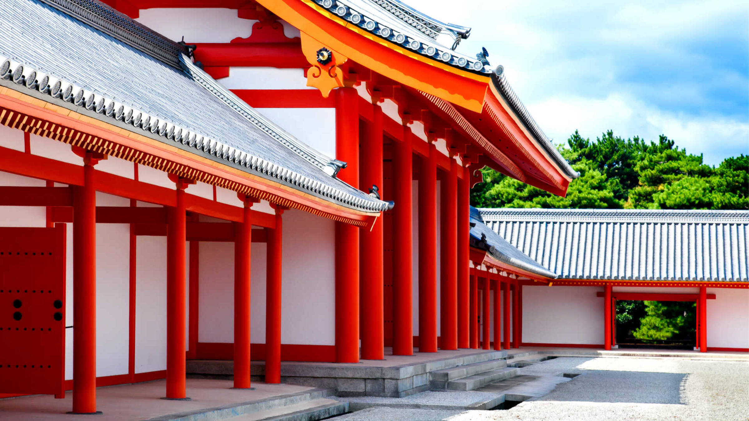 Kyoto Imperial Palace - a monument of architecture and history of Japan
