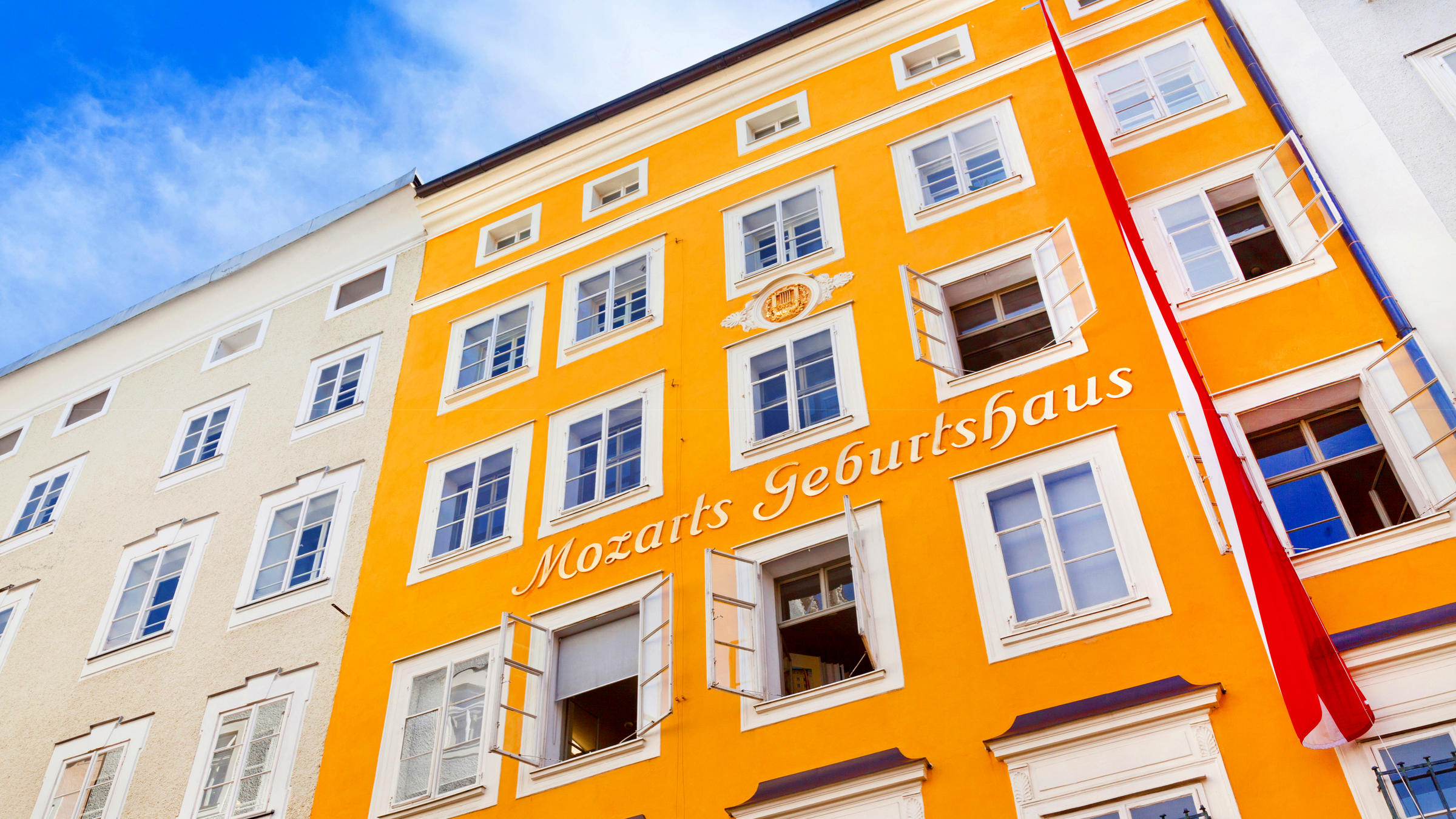 Mozart's Birthplace (Mozarts Geburtshaus), Salzburg, Austria