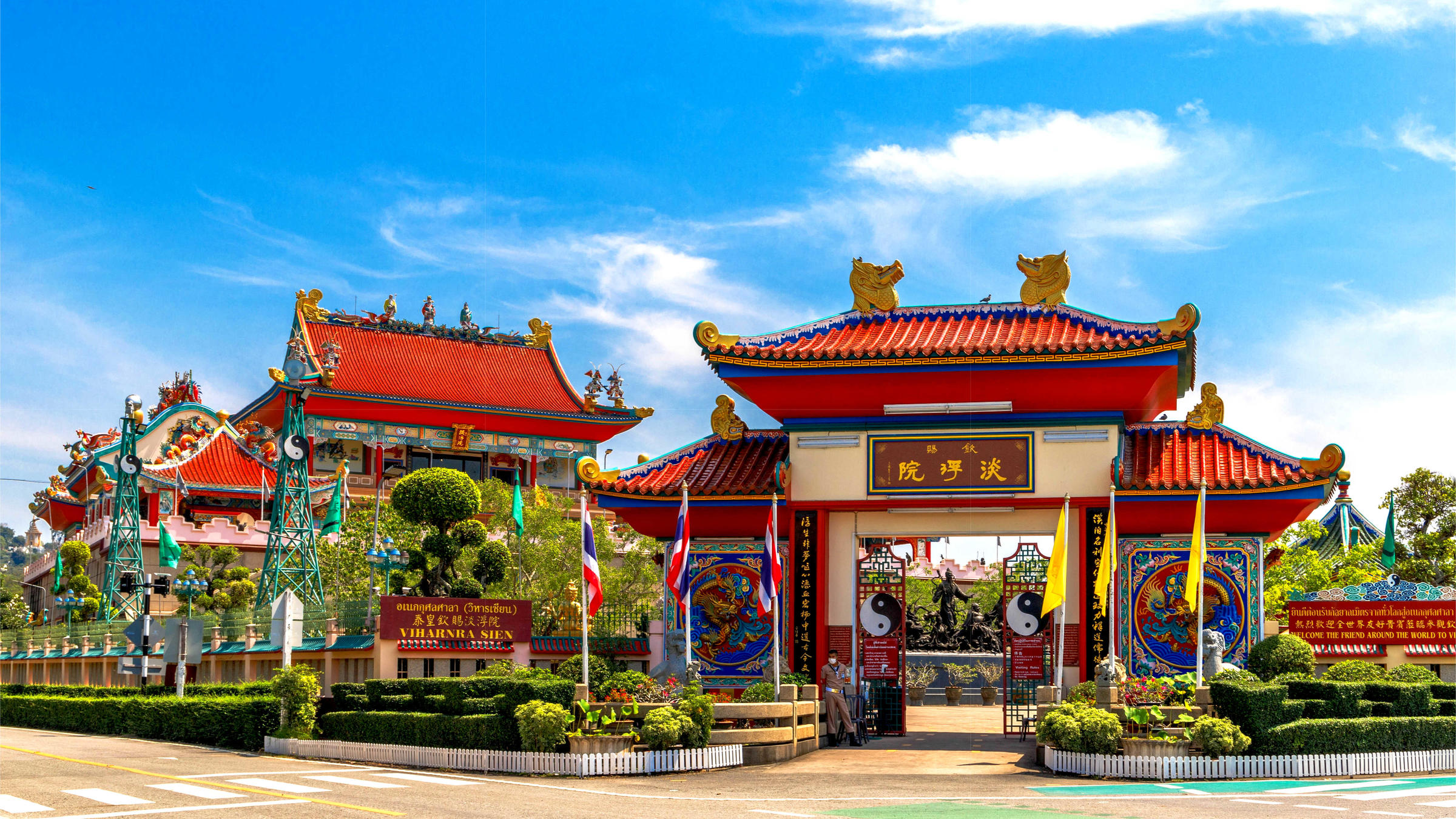 Siong Lim Temple in Singapore - Contemplation of the Double Grove of ...