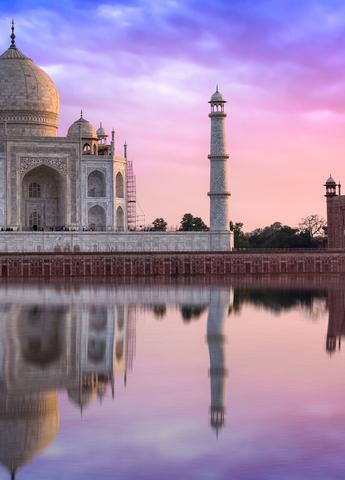 Akbar's Mausoleum in Sikandra - the tomb of the Mughal emperor