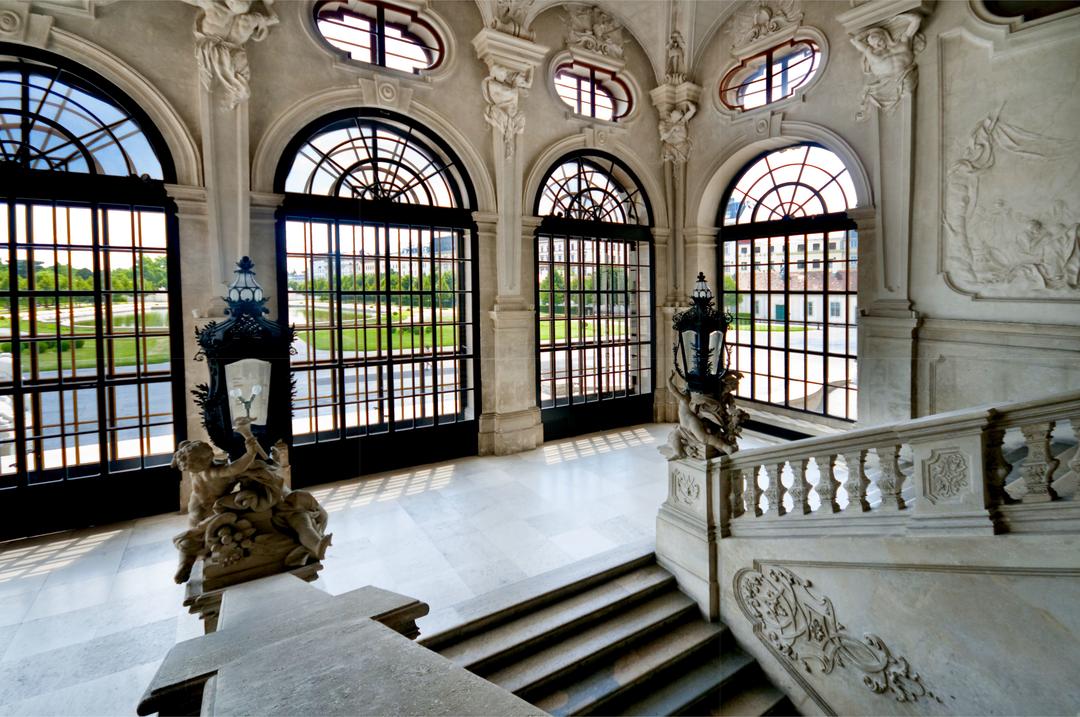 Belvedere Palace in Vienna - the magnificent Austrian castle Versailles