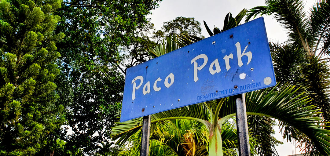 Paco Park in Manila - a national park in the former city cemetery