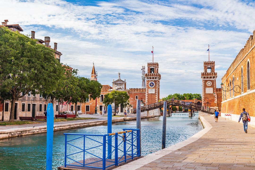 Venetian Arsenal - a complex of former shipyards in Venice