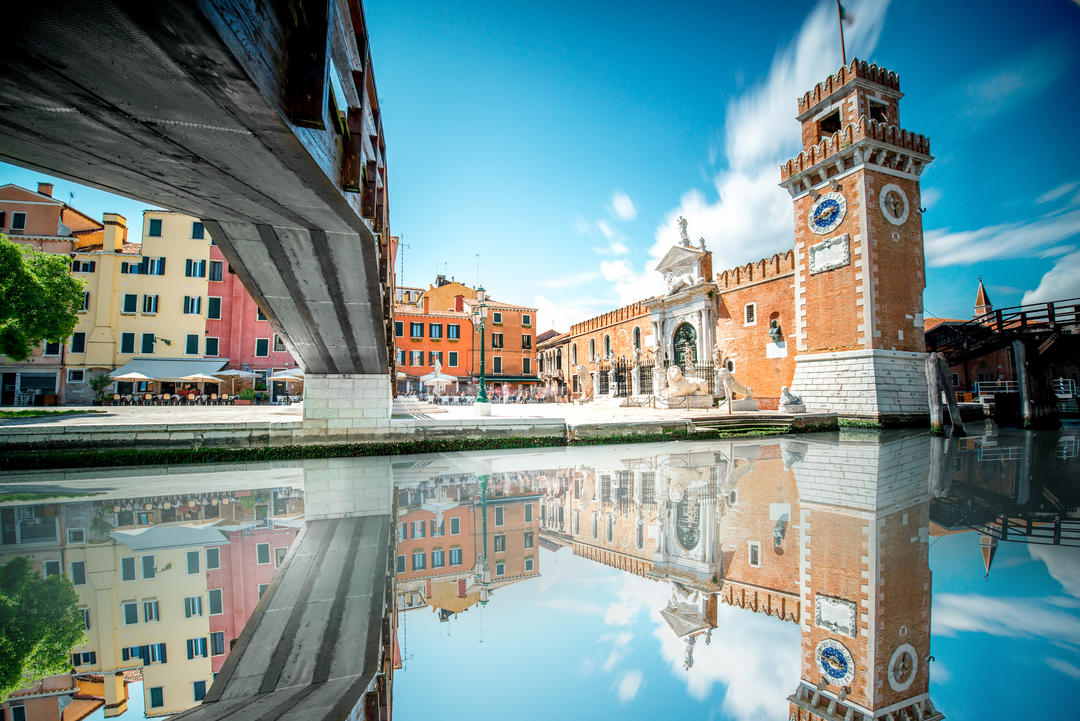 Venetian Arsenal - a complex of former shipyards in Venice
