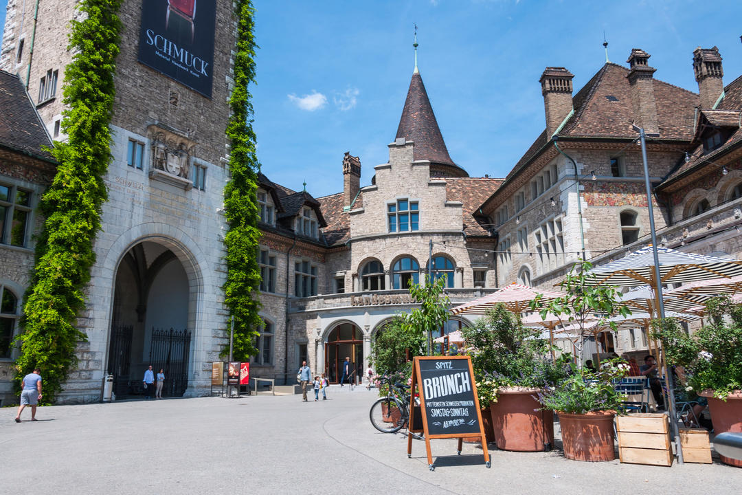 The Swiss National Museum - the largest repository in Zurich
