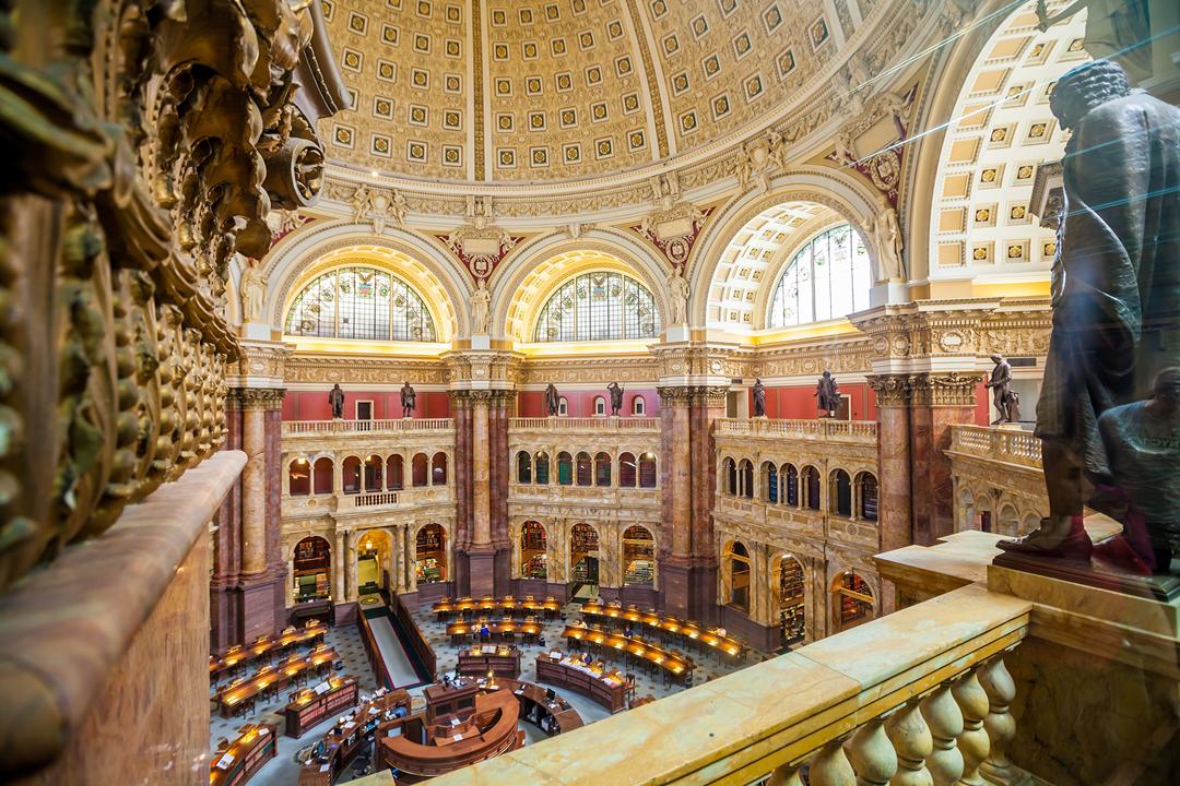 Library of Congress in Washington, history and huge collections