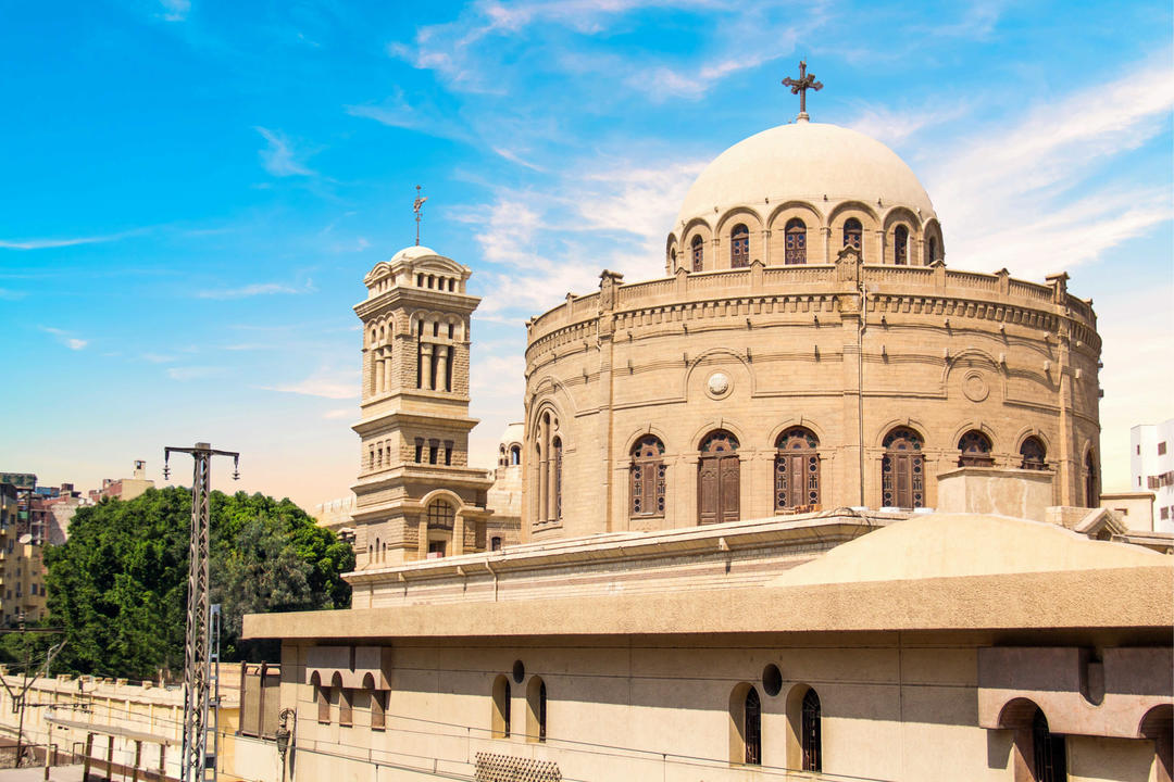 Christian Old Cairo in Egypt - one of the oldest areas of the city