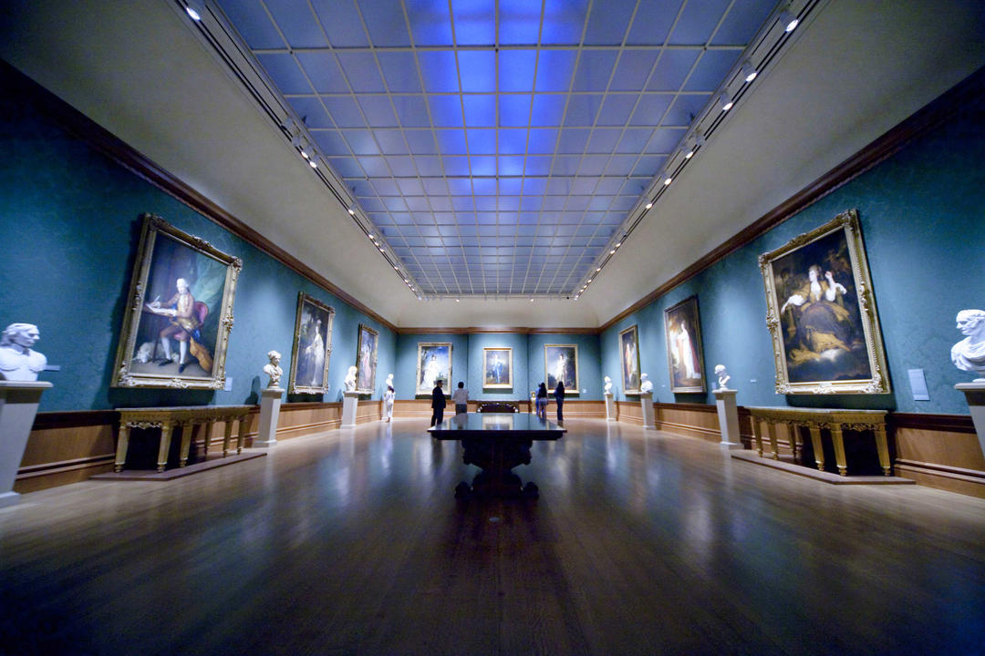 Huntington Art Gallery in San Marino near Los Angeles