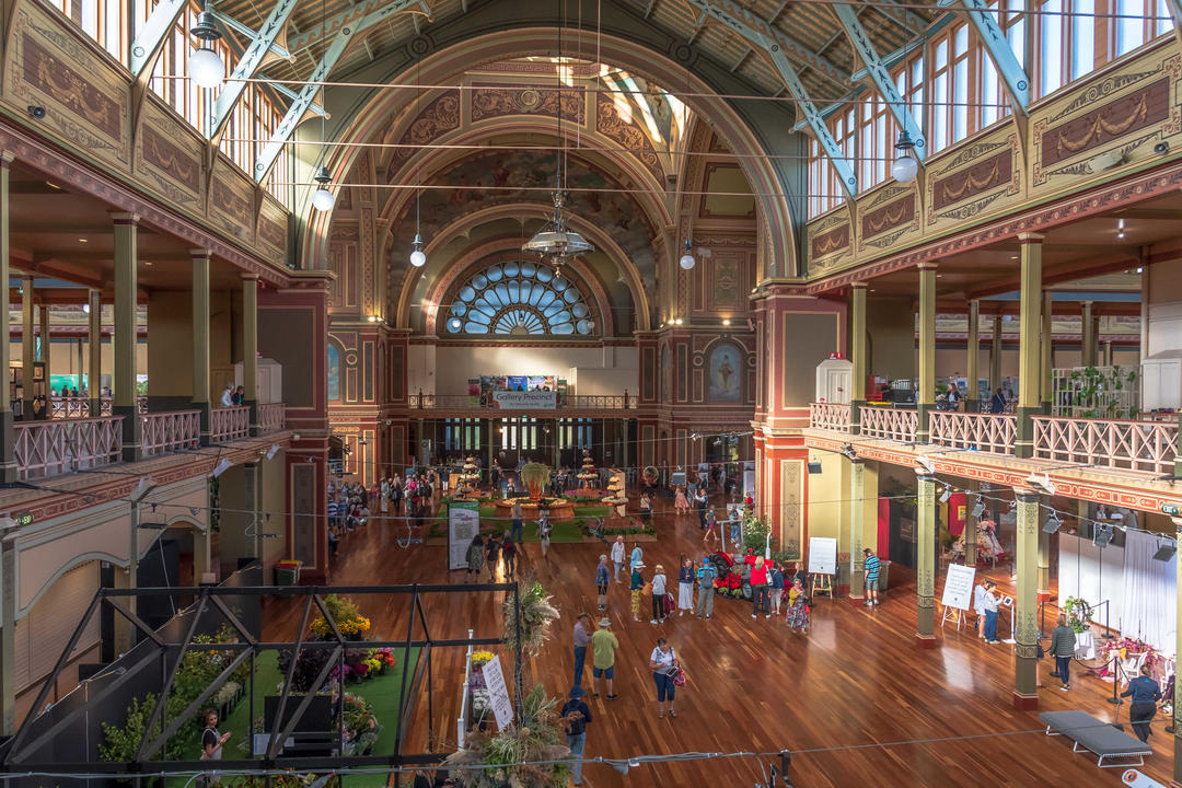 The Royal Melbourne Exhibition Center - a UNESCO World Heritage Site