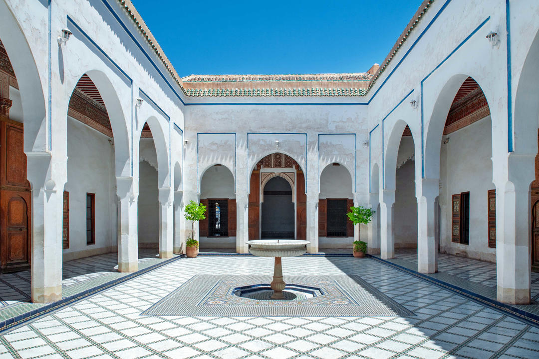 Bahia Palace in Marrakesh - the magnificent architecture of Morocco ...