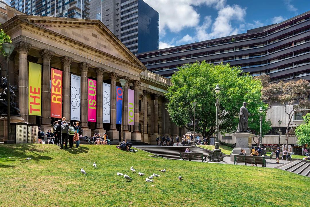 State Library of Victoria in Melbourne, history and description